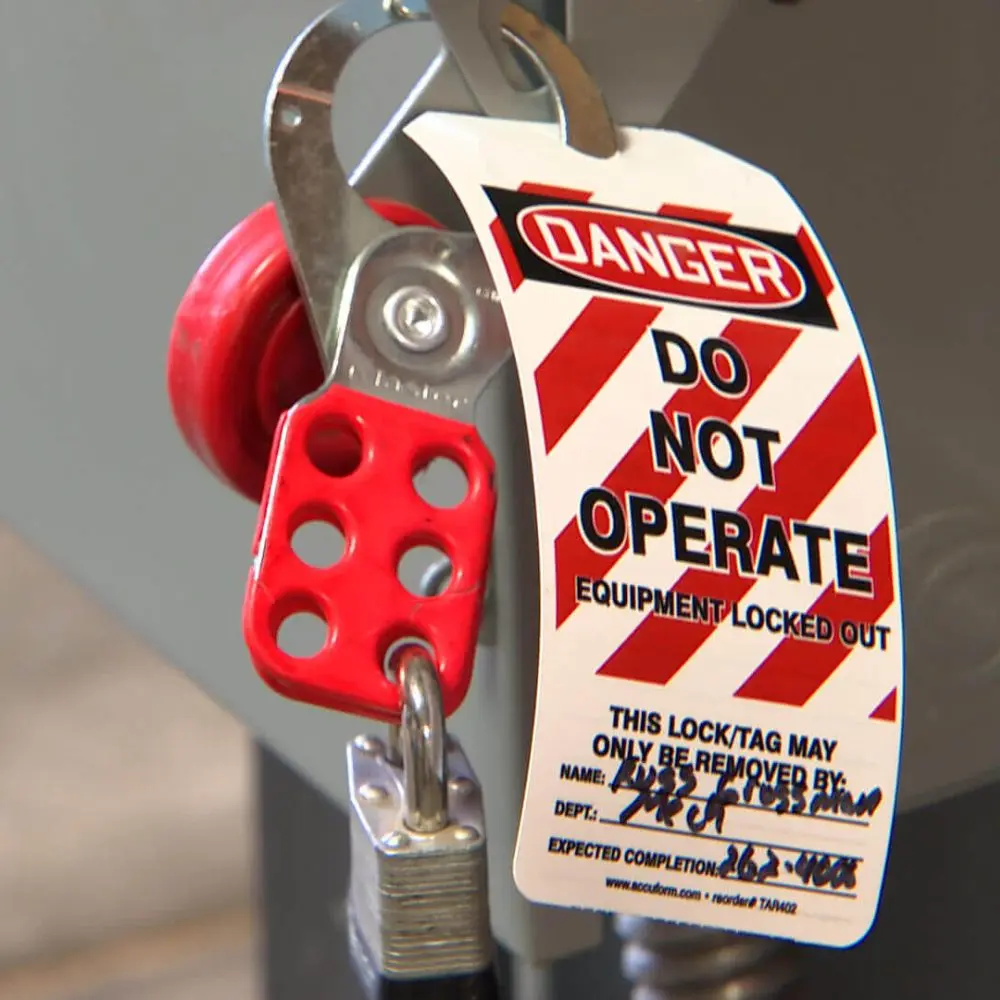 Lockout Tagout | Bryt och lås